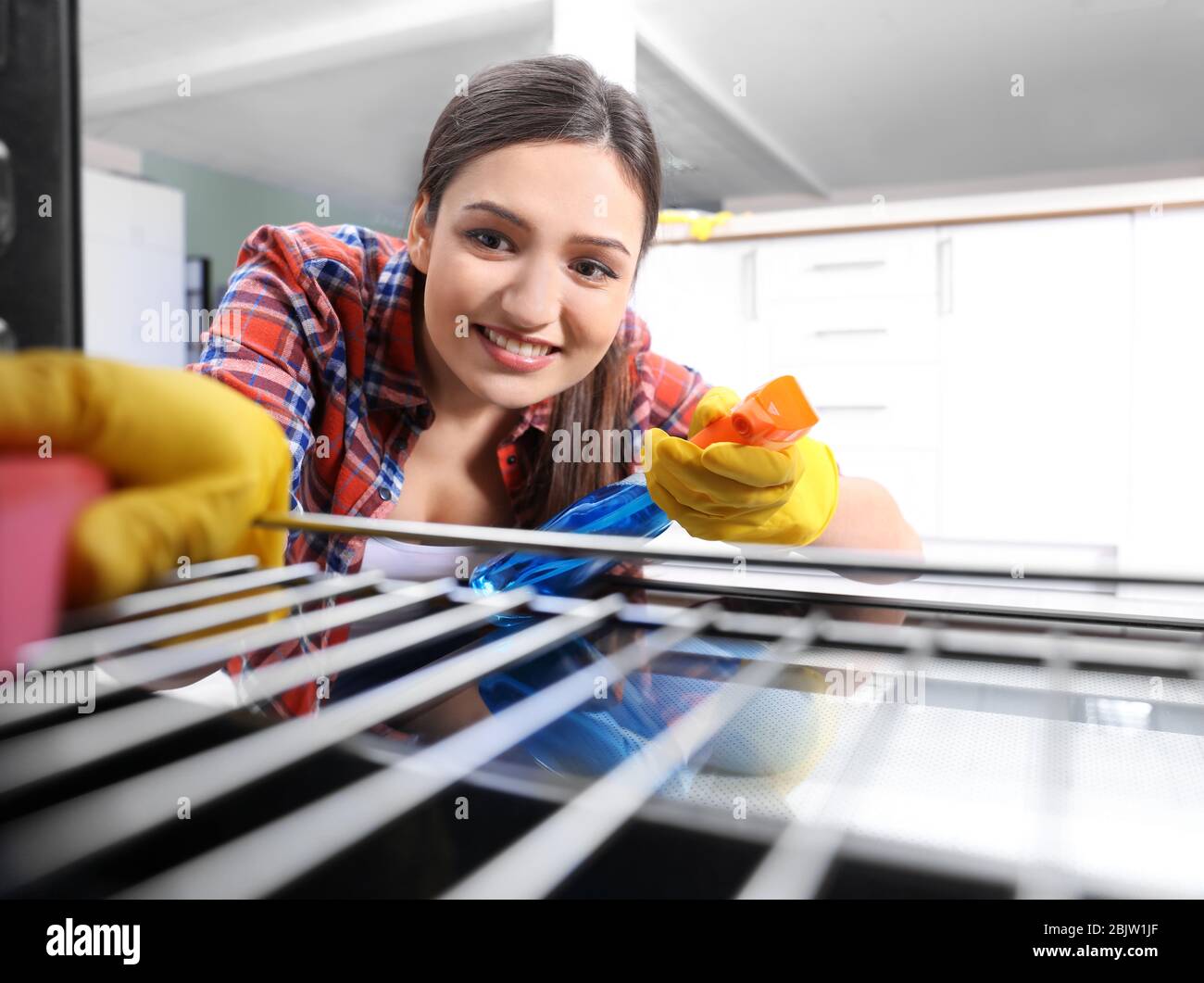 Cleaning inside of oven hi-res stock photography and images - Alamy