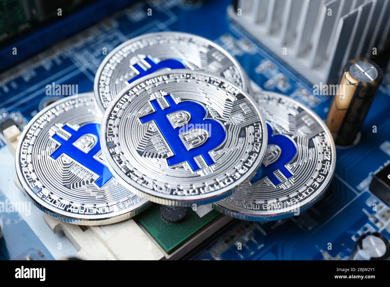 Data miner technology motherboard hi-res stock photography and images ...