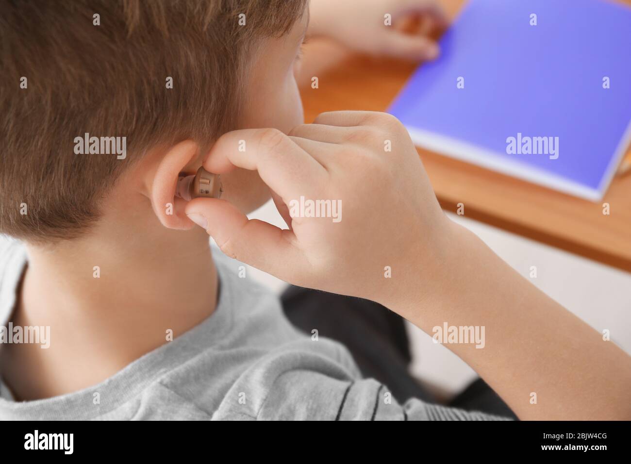 Hearing aid school hi-res stock photography and images - Alamy