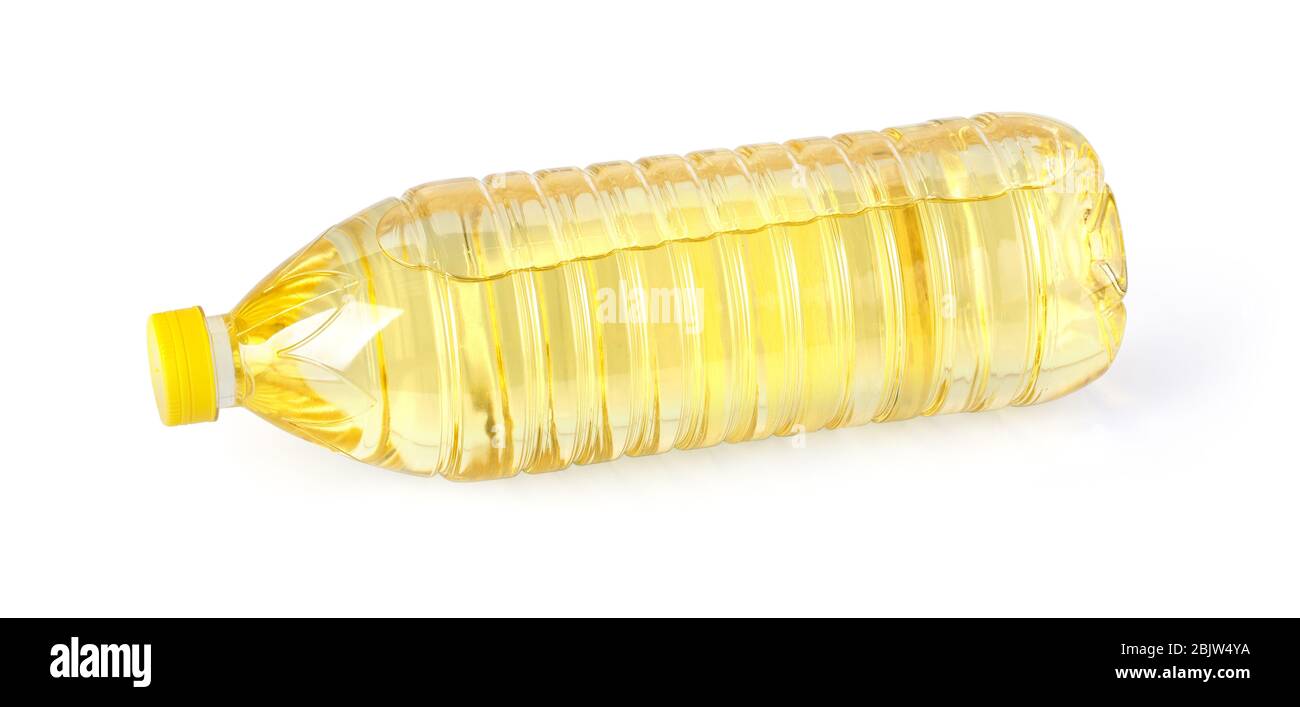 plastic oil bottle isolated on white with clipping path Stock Photo - Alamy
