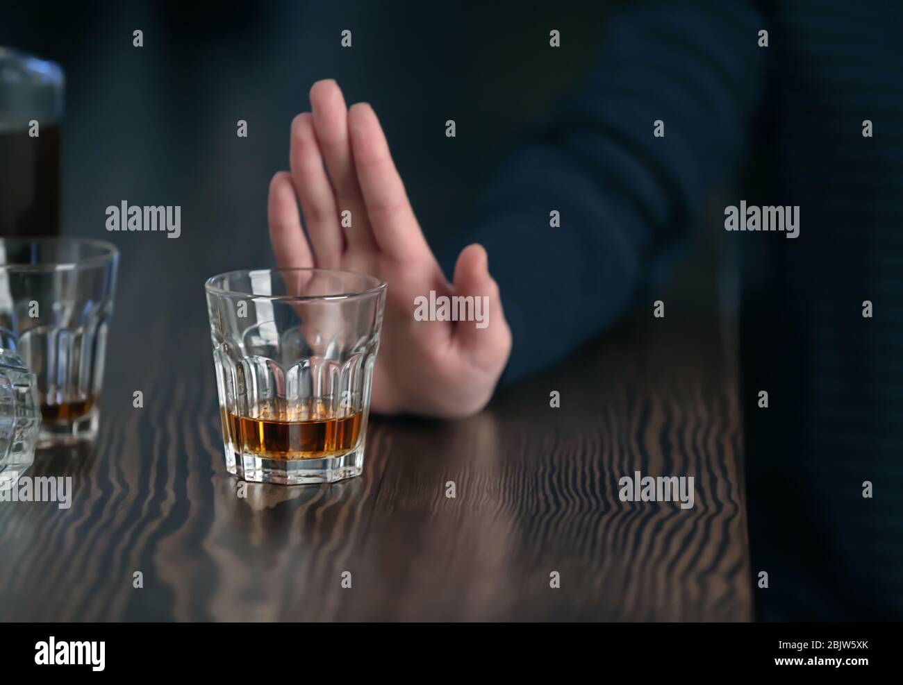 Closeup woman rejecting refusing hi-res stock photography and images ...