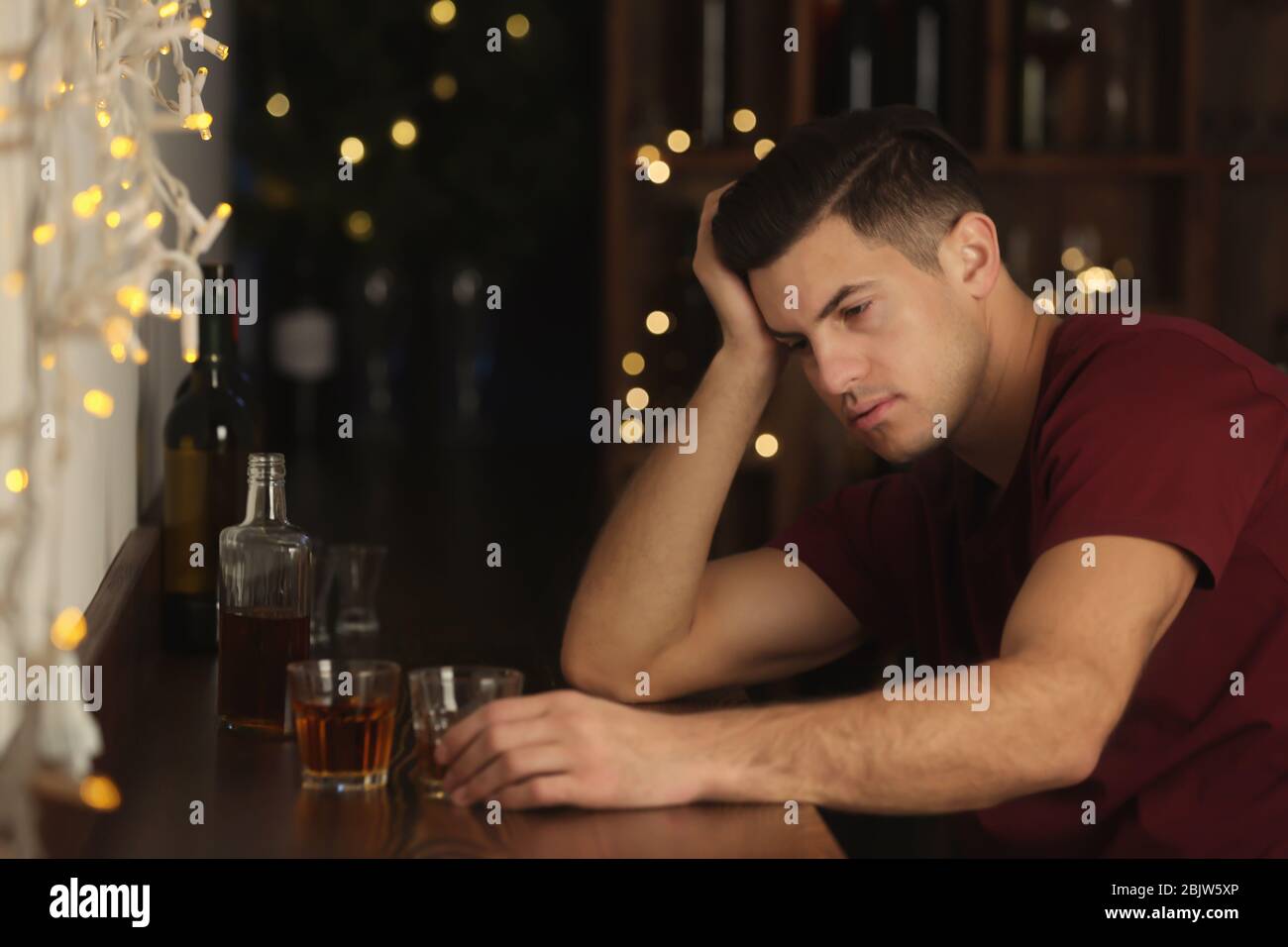 Young drunk man in hi-res stock photography and images - Alamy