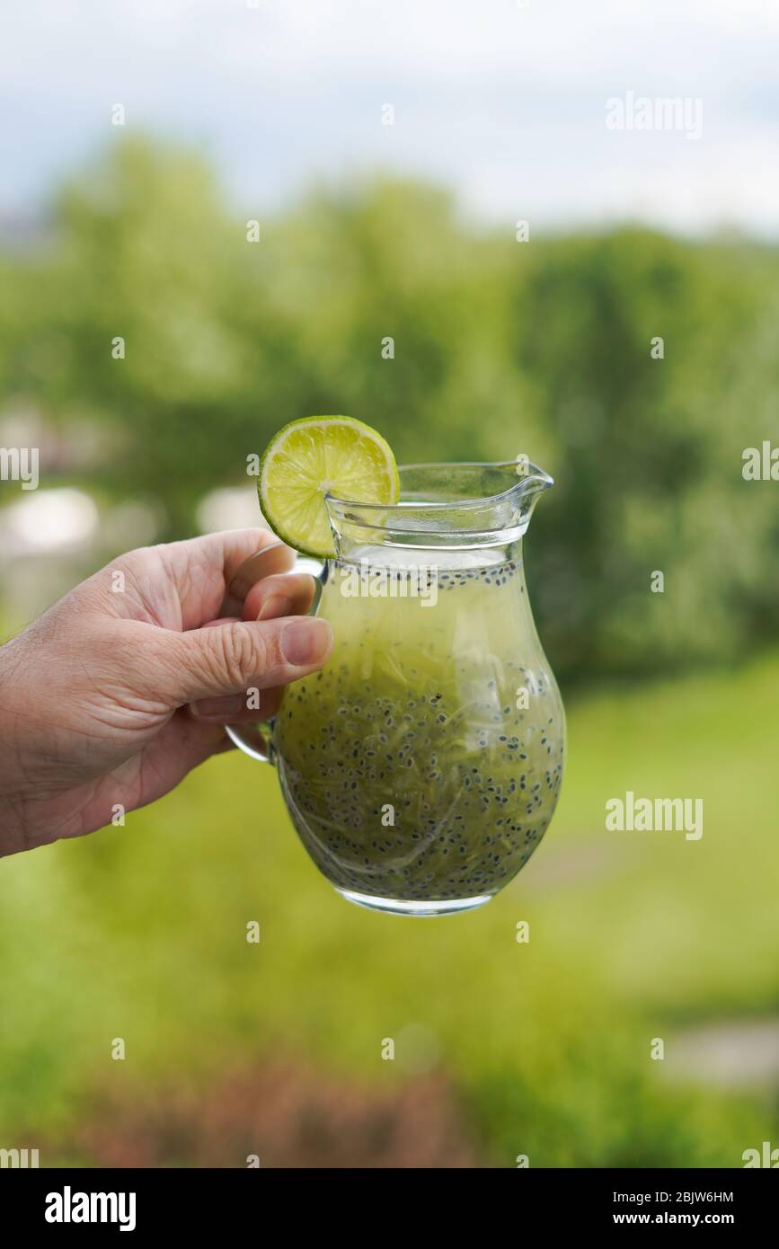 Indonesian vegetarian drink Es Timun Serut made from Cucumber, Lime ...