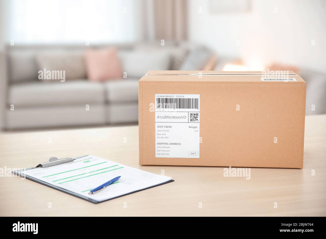 Parcel documents hi-res stock photography and images - Alamy