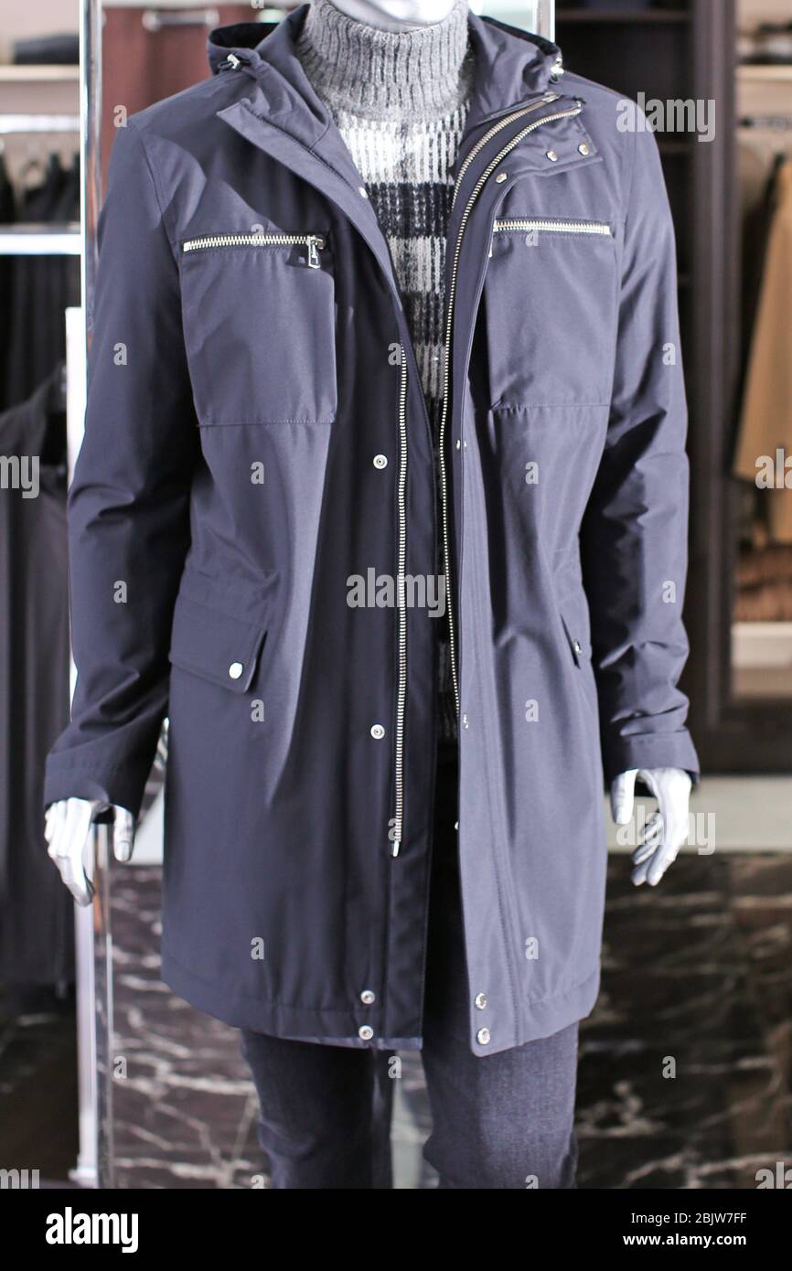 Mannequin wearing jacket in clothing hi-res stock photography and ...