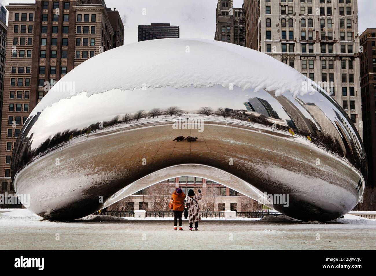Chicago bean winter hi-res stock photography and images - Alamy