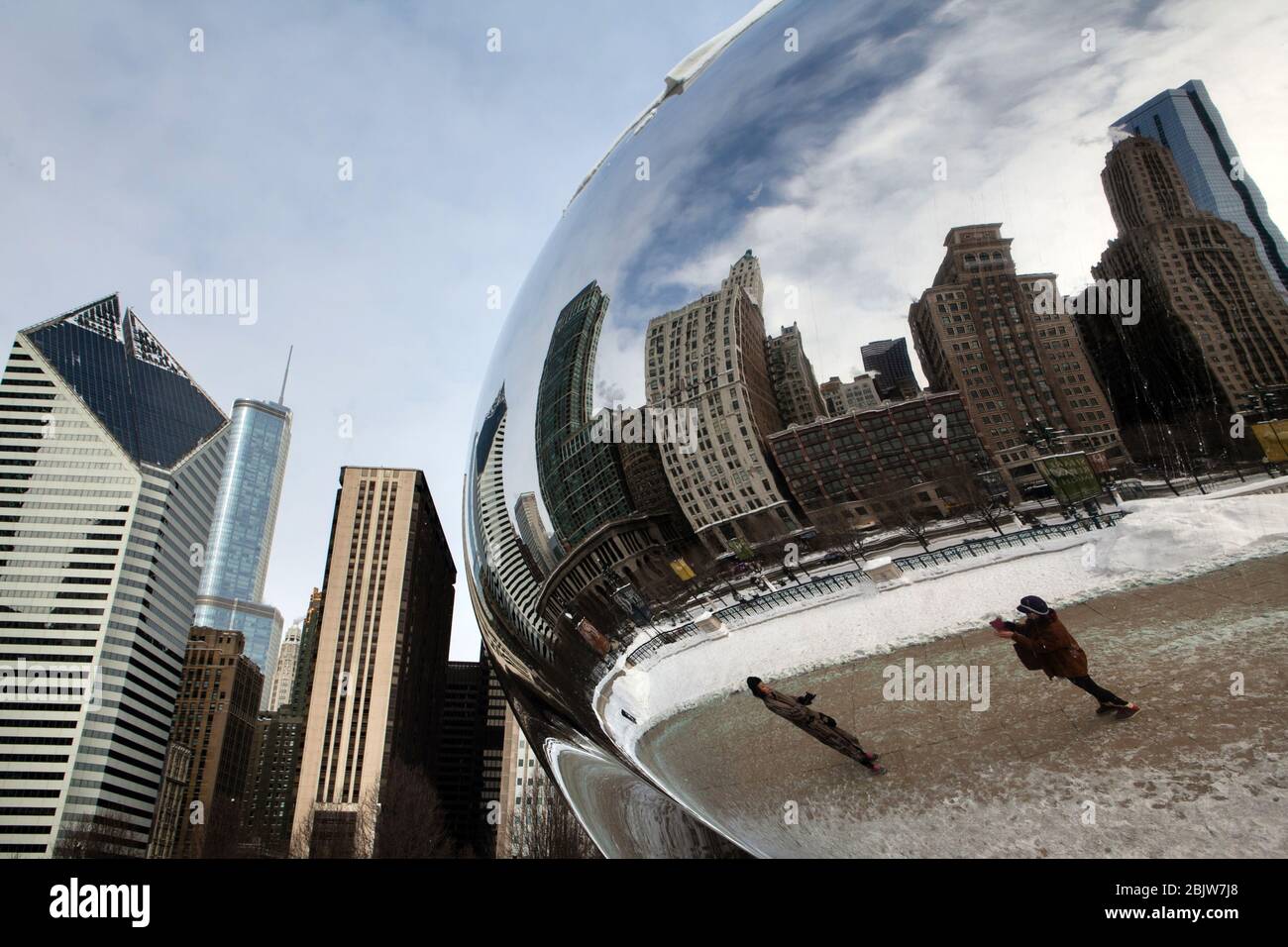 Chicago bean winter hi-res stock photography and images - Alamy