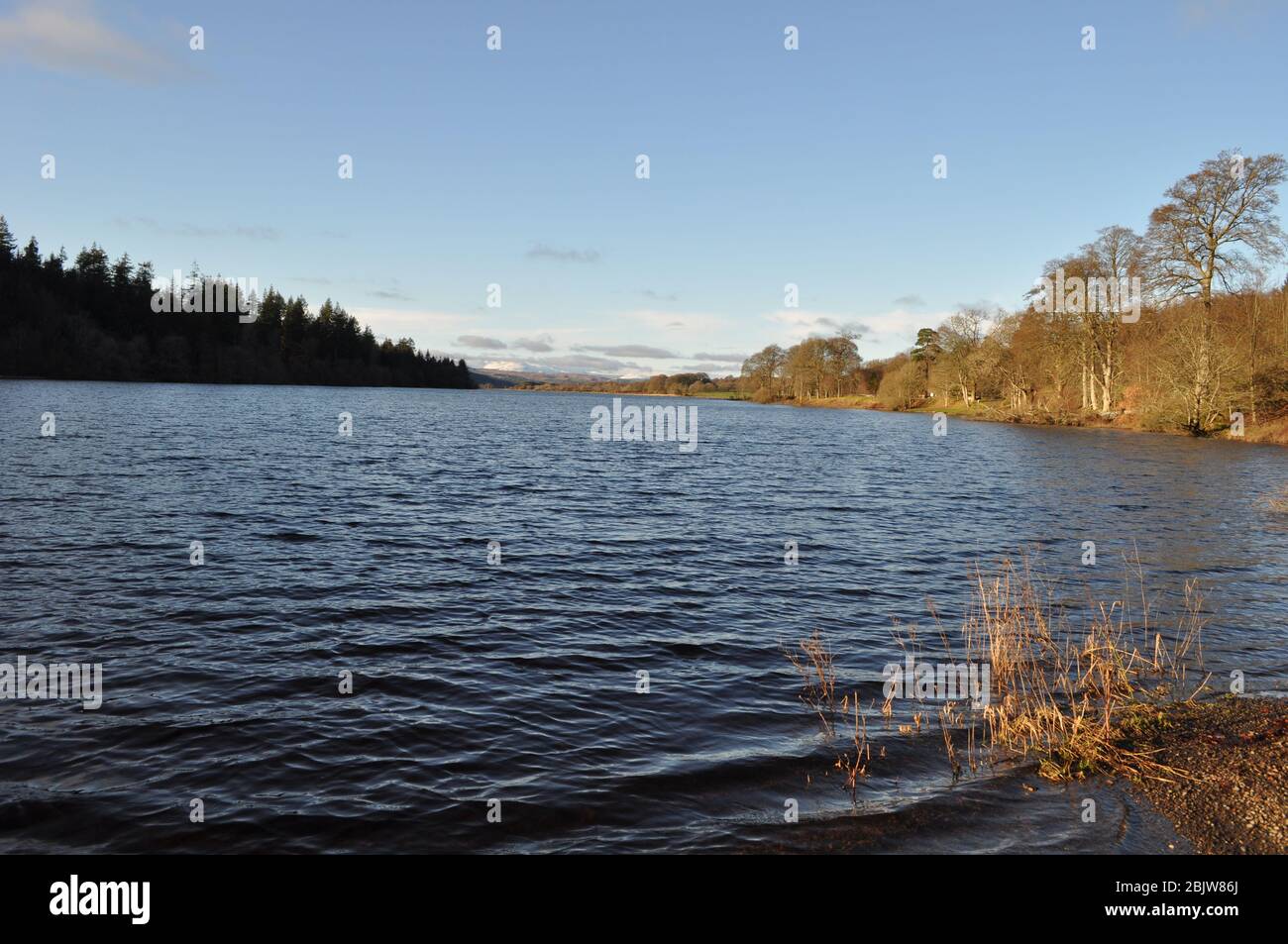 Loch Ken, Castle Douglas, Dumfries and Galloway, Scotland Stock Photo ...