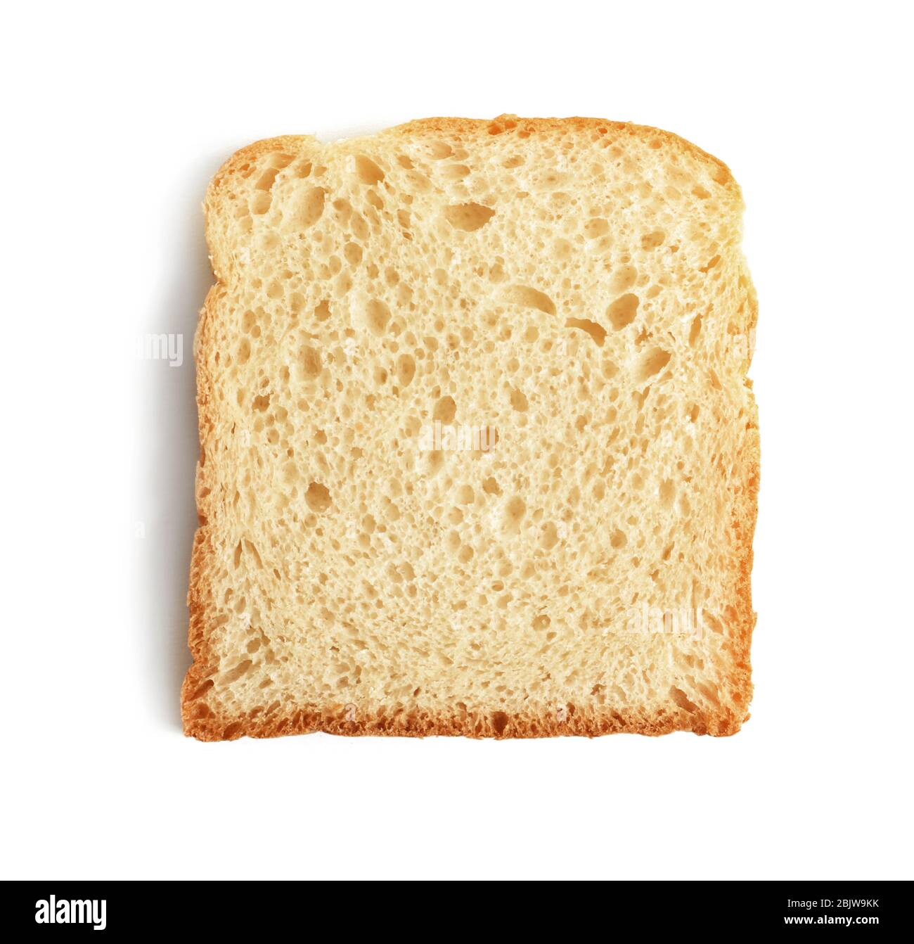 Tasty fresh toast on white background Stock Photo - Alamy