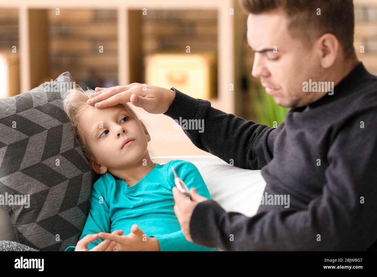Father child sick worried not hospital hi-res stock photography and ...