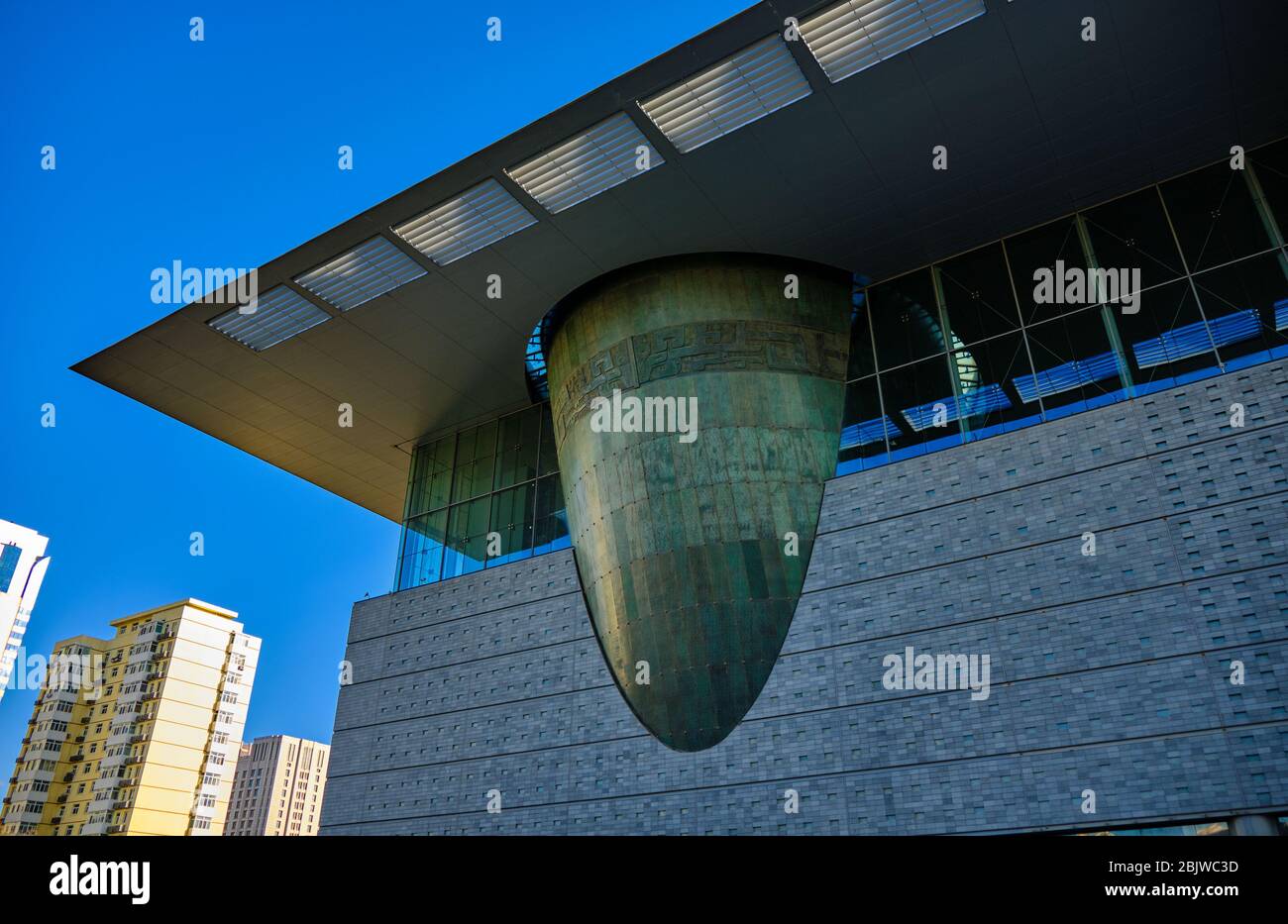 Capital Museum in Beijing which houses a large collection of ancient ...