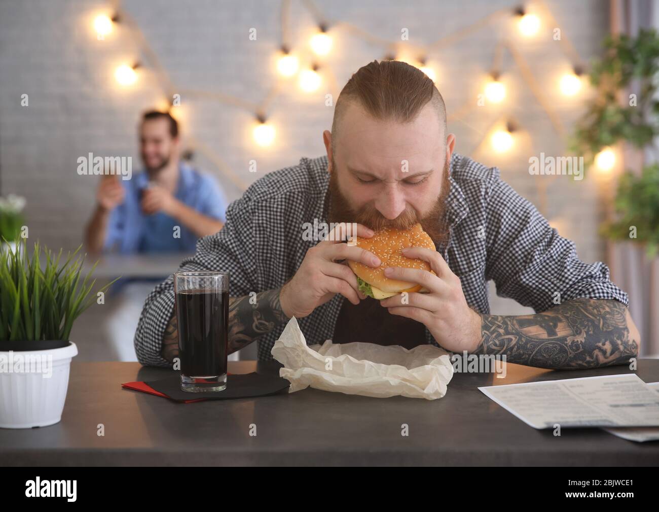 The most yummy burger hi-res stock photography and images - Alamy