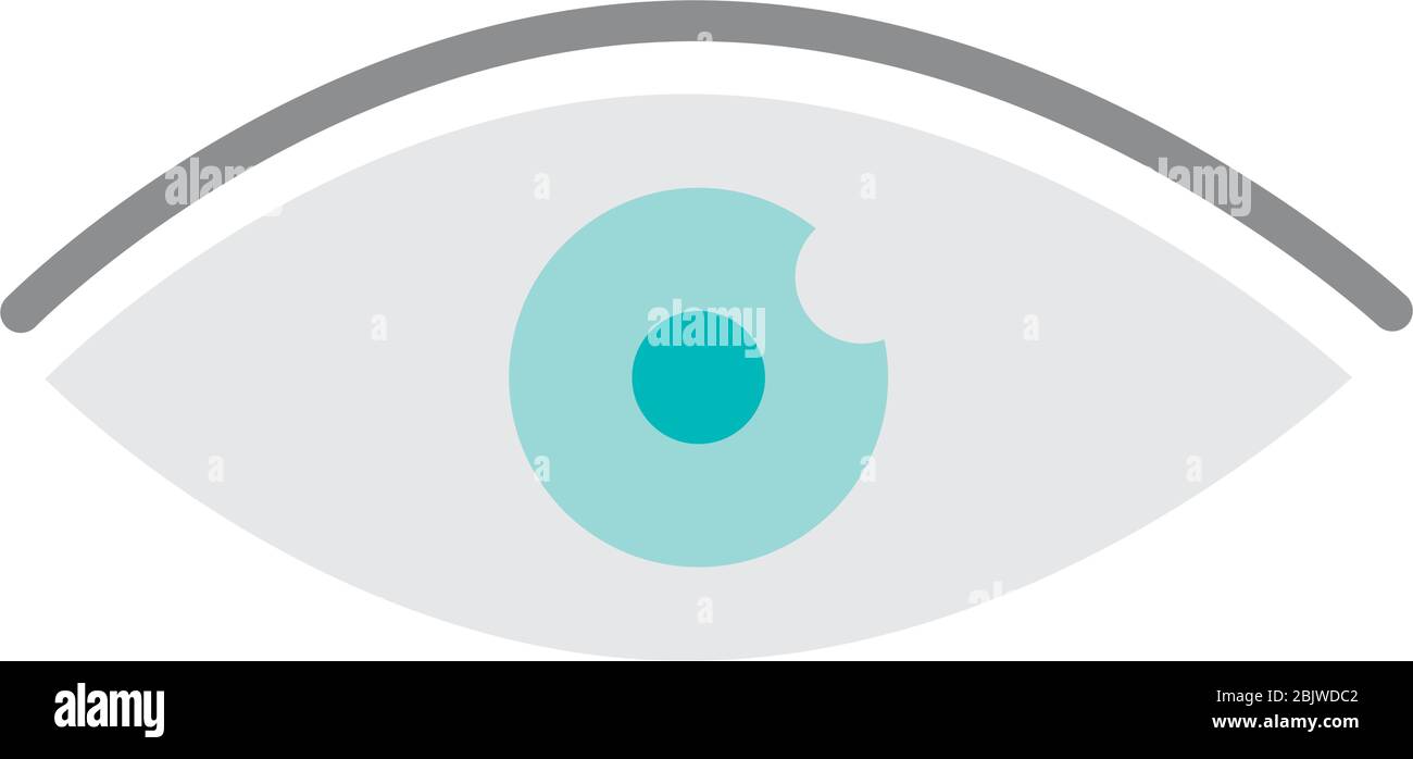 ophthalmology vision health care medical vector illustration flat style ...