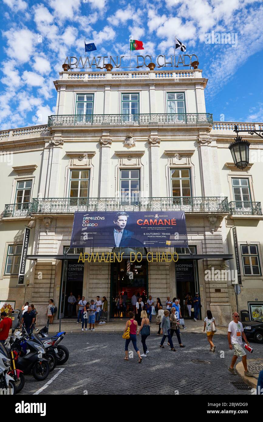 Armazens do chiado mall hi-res stock photography and images - Alamy