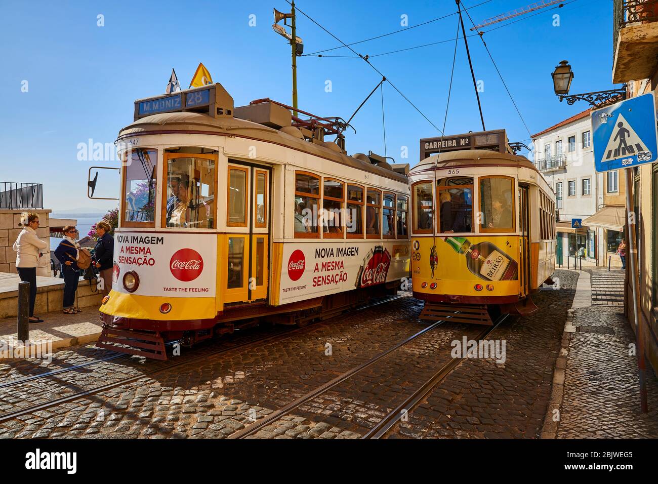Lisbon Trolleys High Resolution Stock Photography and Images - Alamy