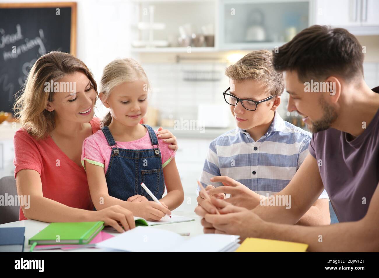Help children learn to write hi-res stock photography and images - Alamy