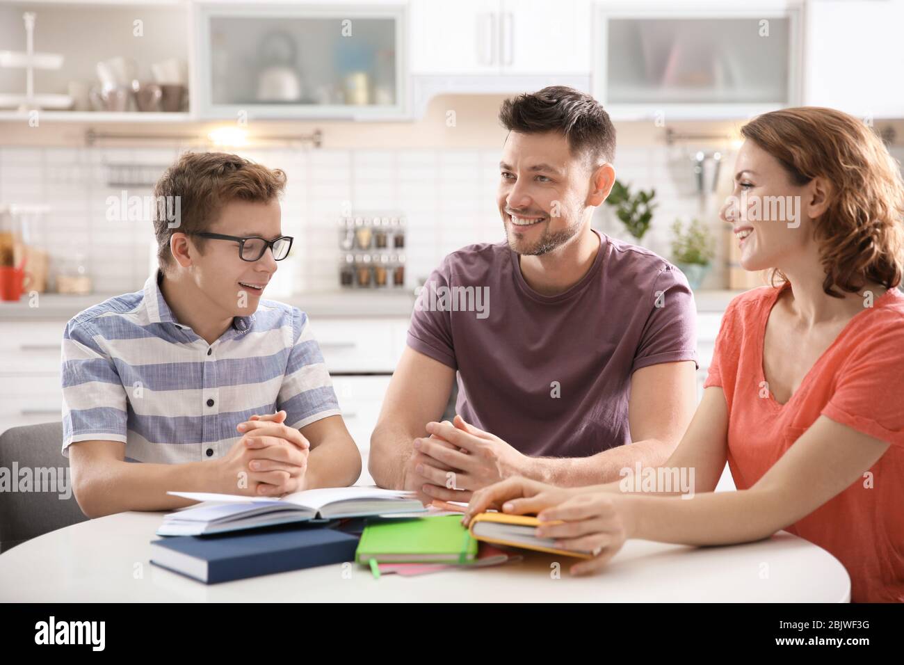 Secondary school students parents hi-res stock photography and images ...
