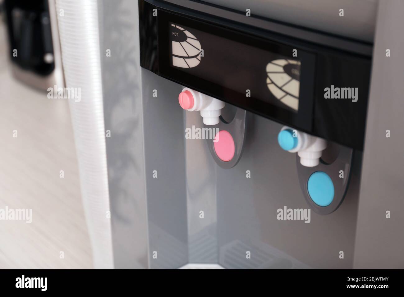 Office water cooler, closeup Stock Photo - Alamy