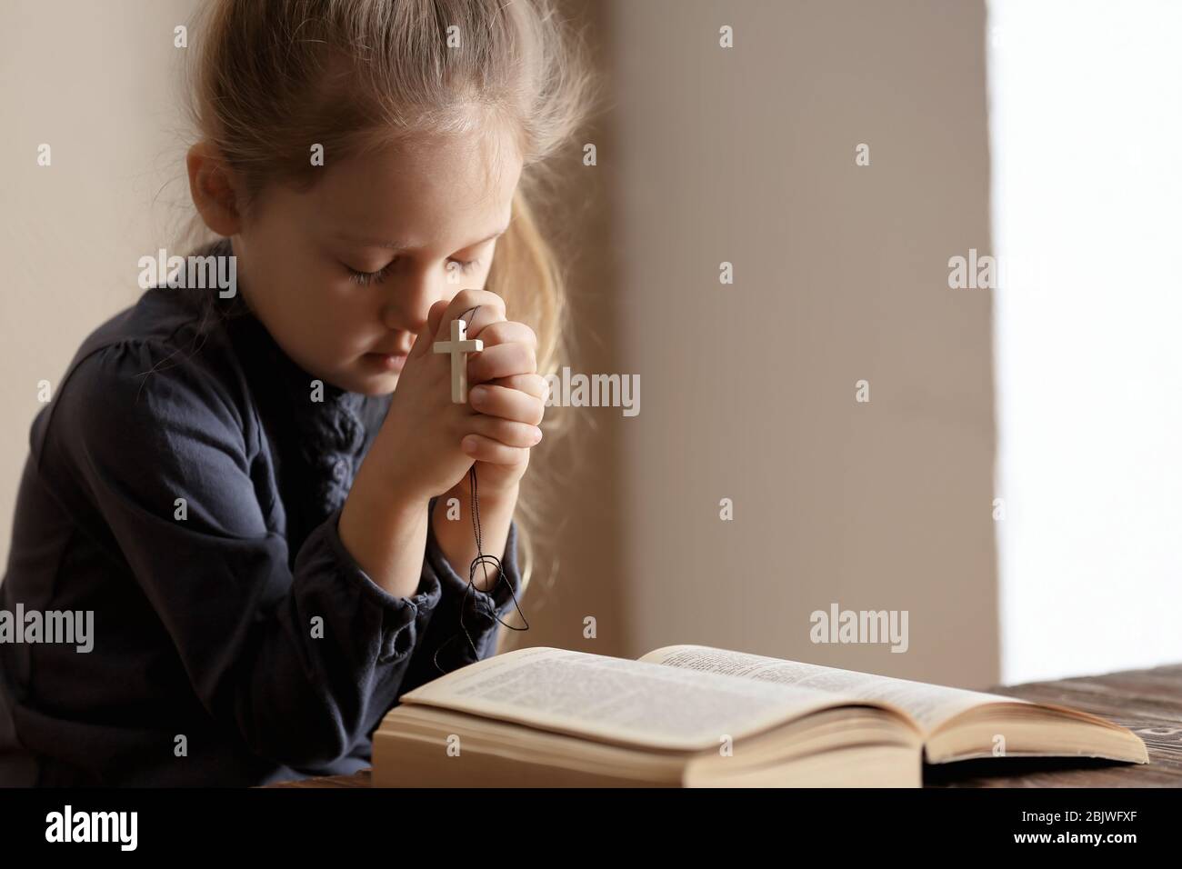 Christian Girl With Bible
