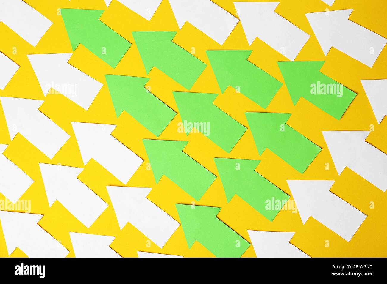 Paper arrows nobody hi-res stock photography and images - Alamy