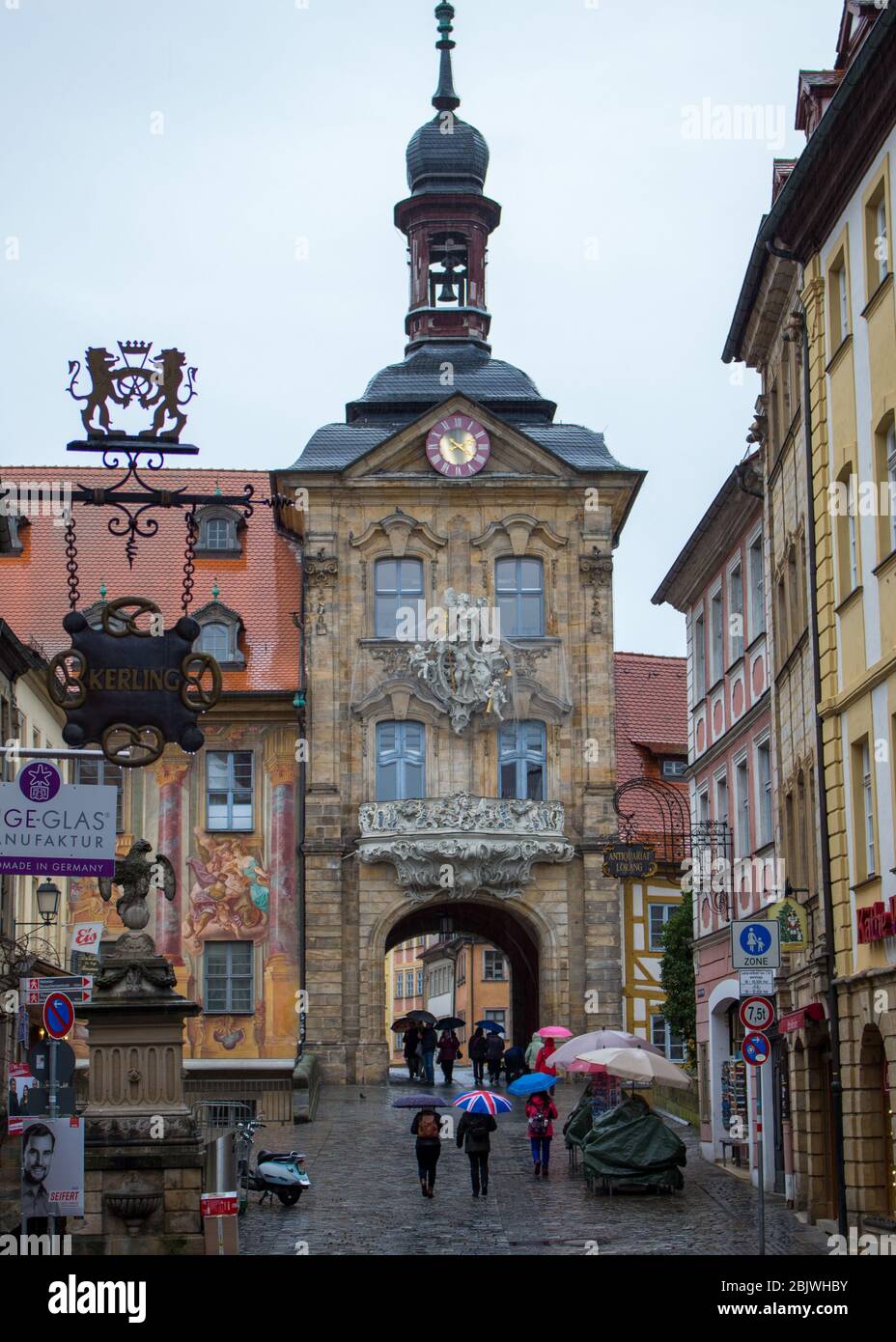 The architecture of Bamberg Stock Photo - Alamy