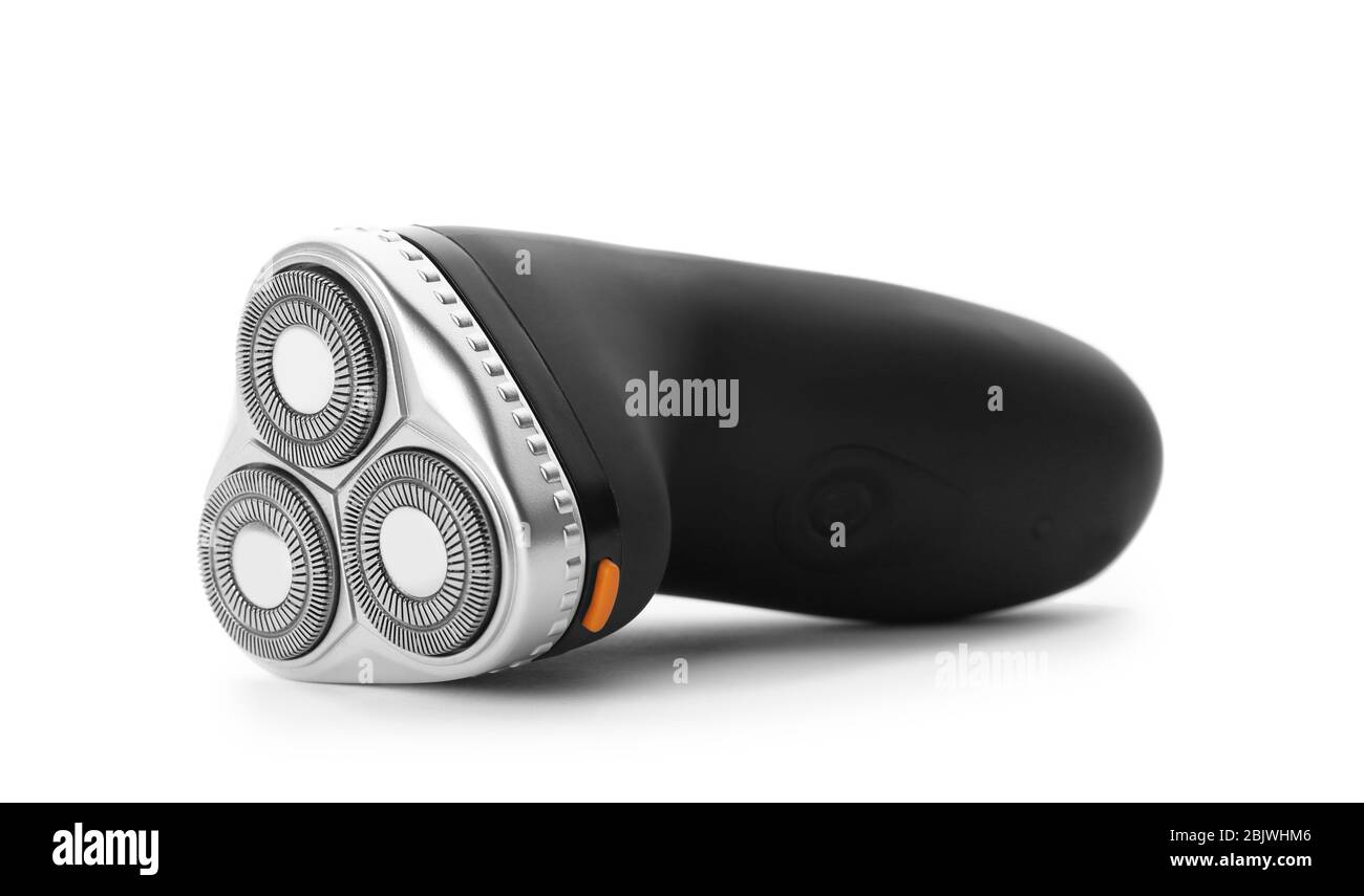 Man electric razor Cut Out Stock Images & Pictures - Alamy