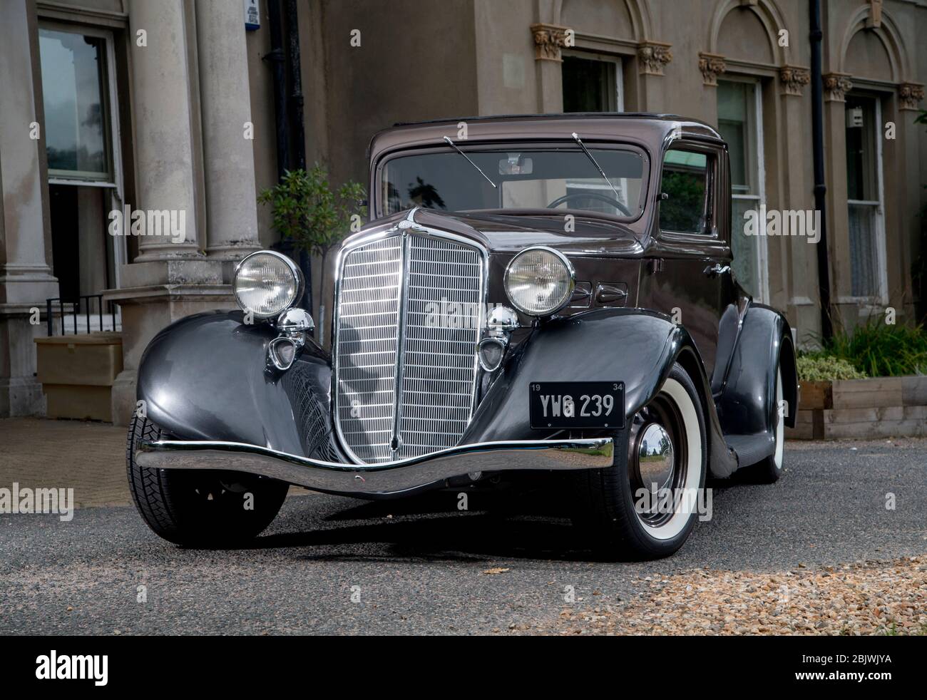 1935 REO Flying Cloud Coupe classic American car Stock Photo - Alamy