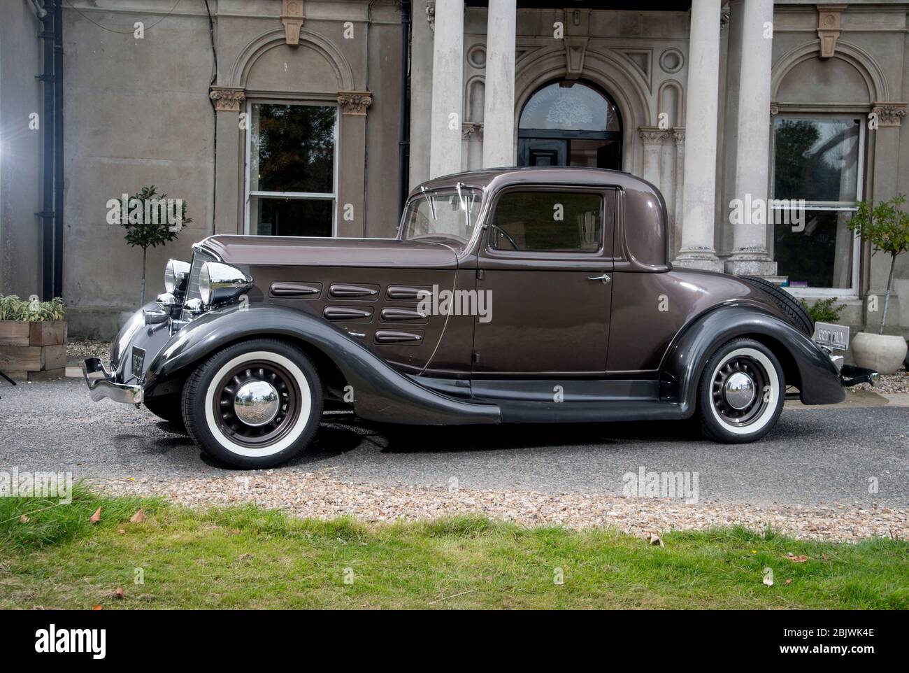 1935 REO Flying Cloud Coupe classic American car Stock Photo - Alamy