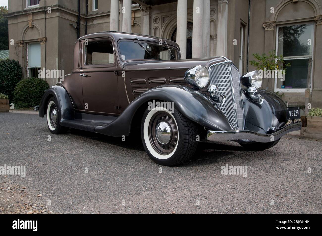 1935 REO Flying Cloud Coupe classic American car Stock Photo - Alamy