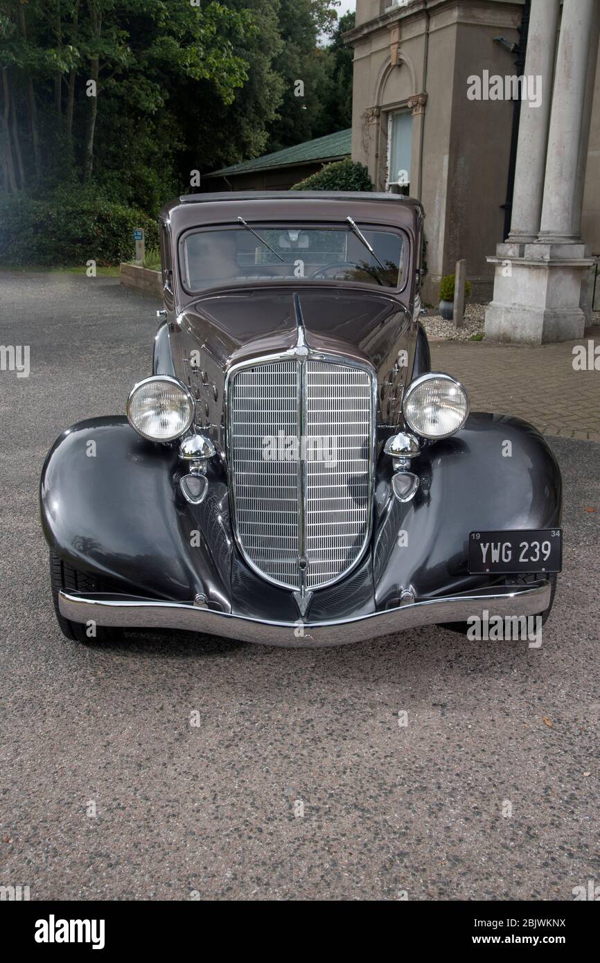 1935 REO Flying Cloud Coupe classic American car Stock Photo - Alamy
