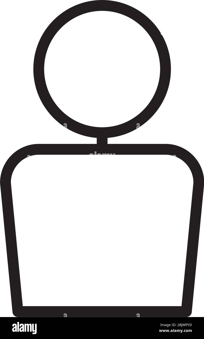 user interface concept, user symbol, avatar icon over white background ...