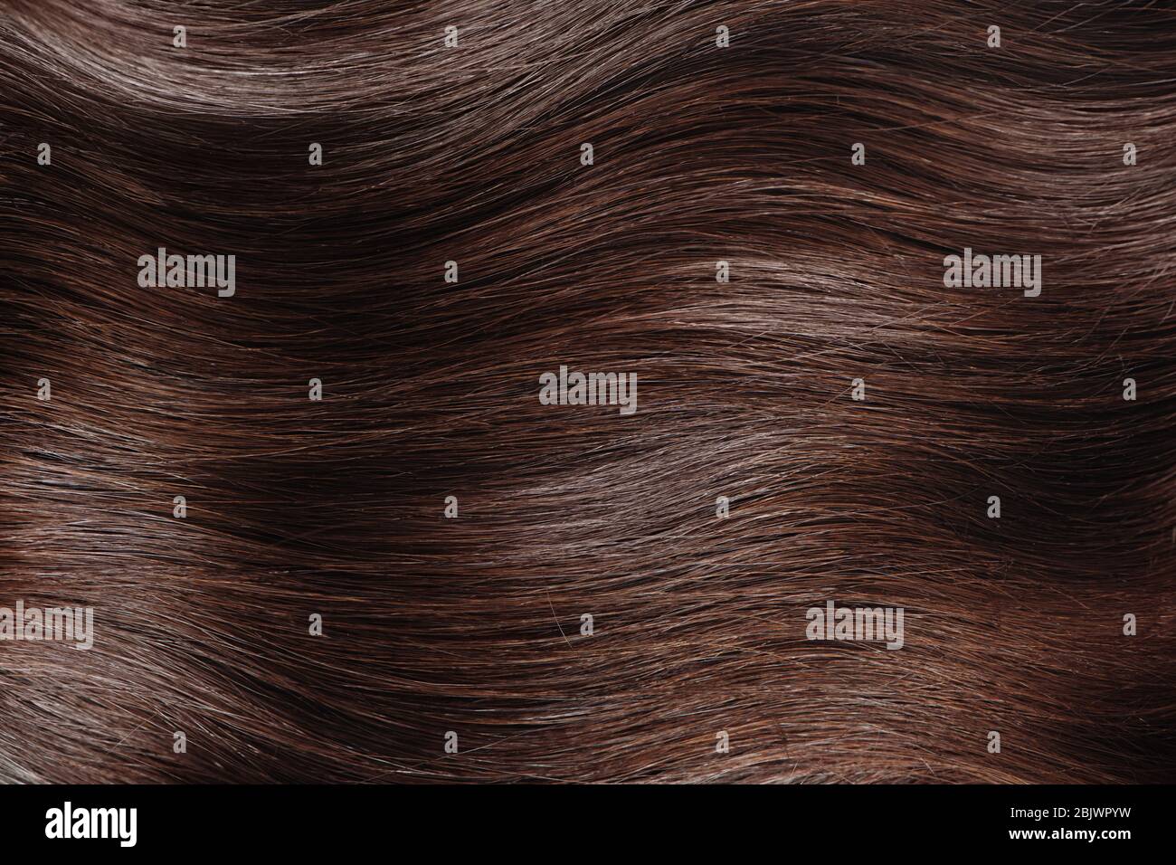 Long dark brown straight hair hi-res stock photography and images - Alamy