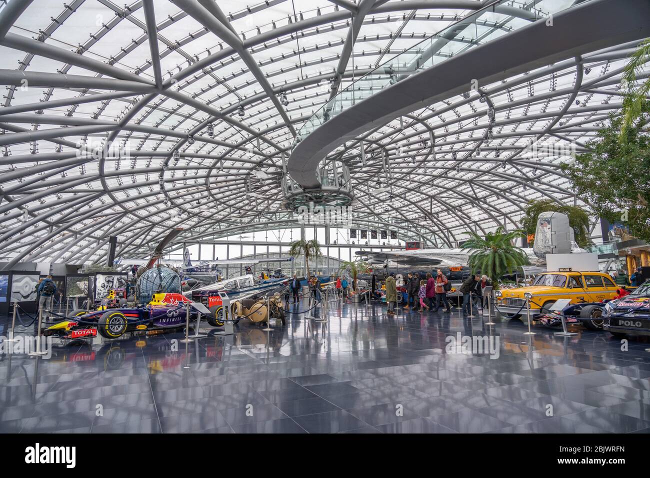 Feb 3, 2020 - Salzburg, Austria: Hangar-7 Hall hosting racing car ...