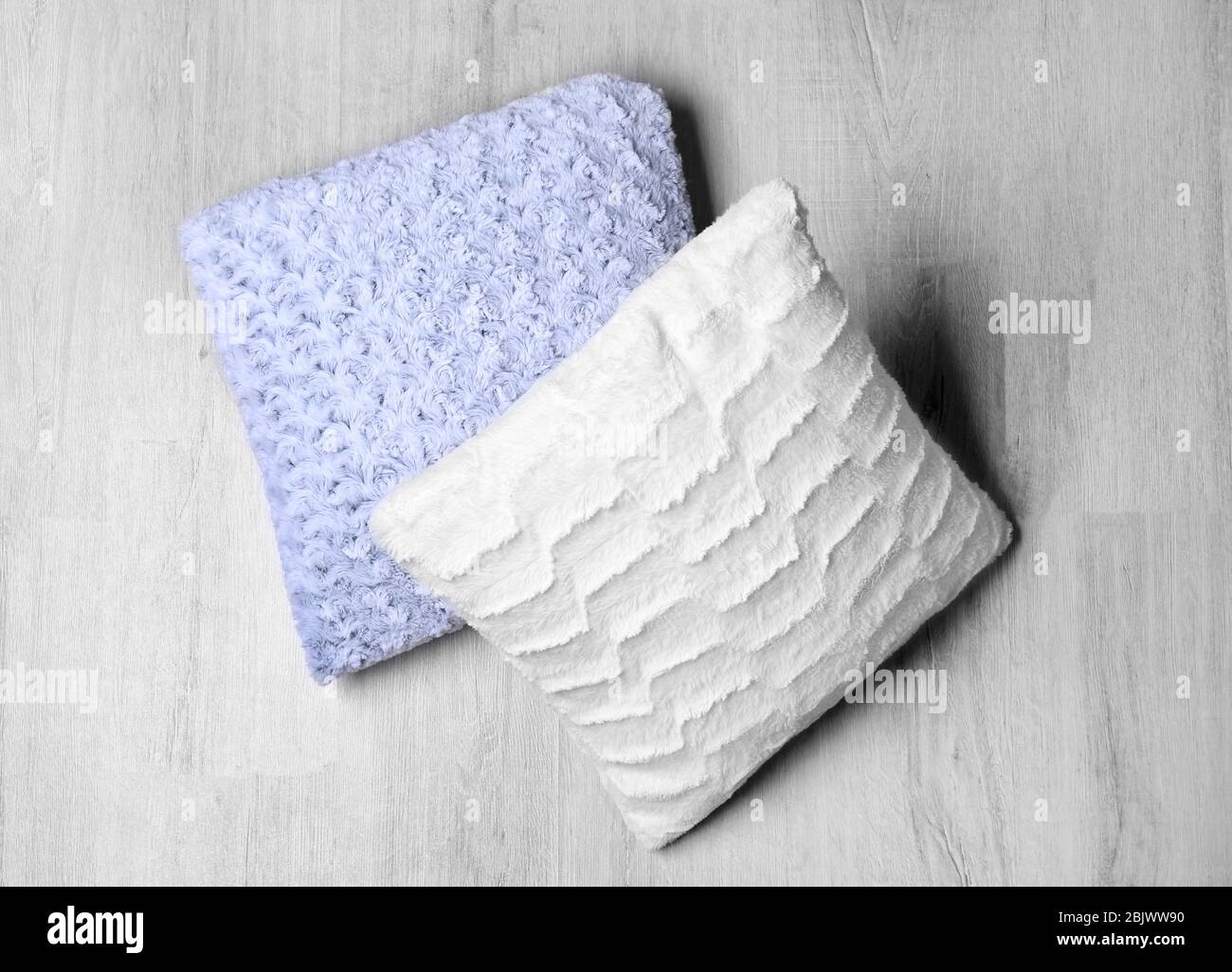 Two new soft pillows hi-res stock photography and images - Alamy