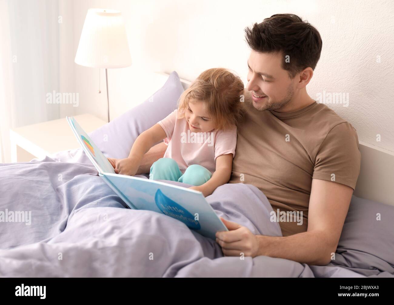 Dad Reading Bedtime Story