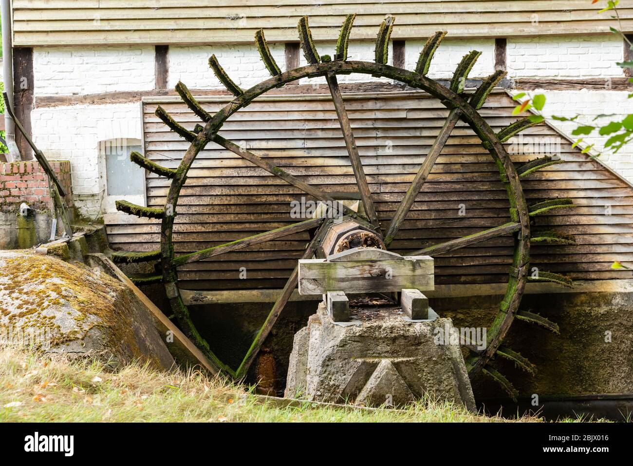 Historic water wheel hi-res stock photography and images - Alamy