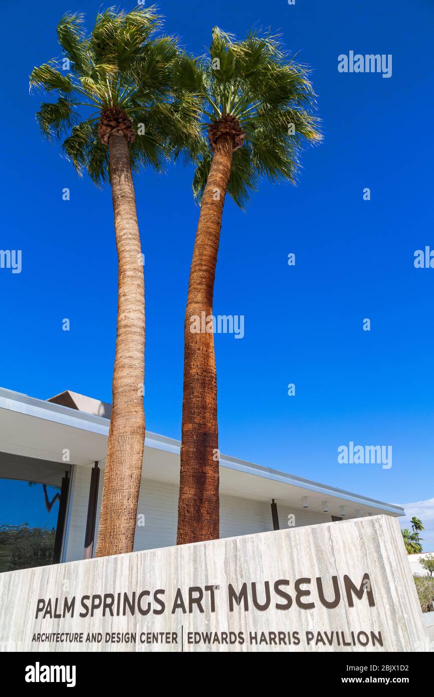 Palm Springs Art Museum, California, USA Stock Photo - Alamy