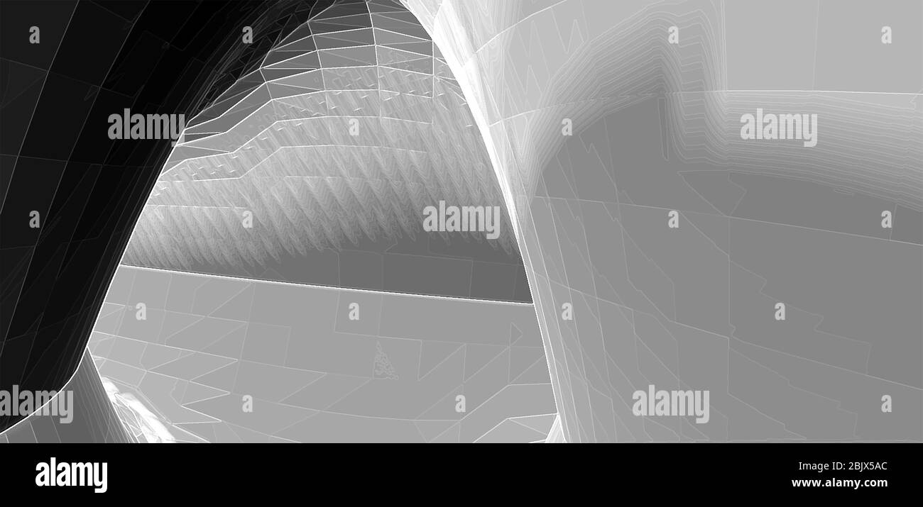 Triangle formation. Abstract digital illustration art. Triangular ...