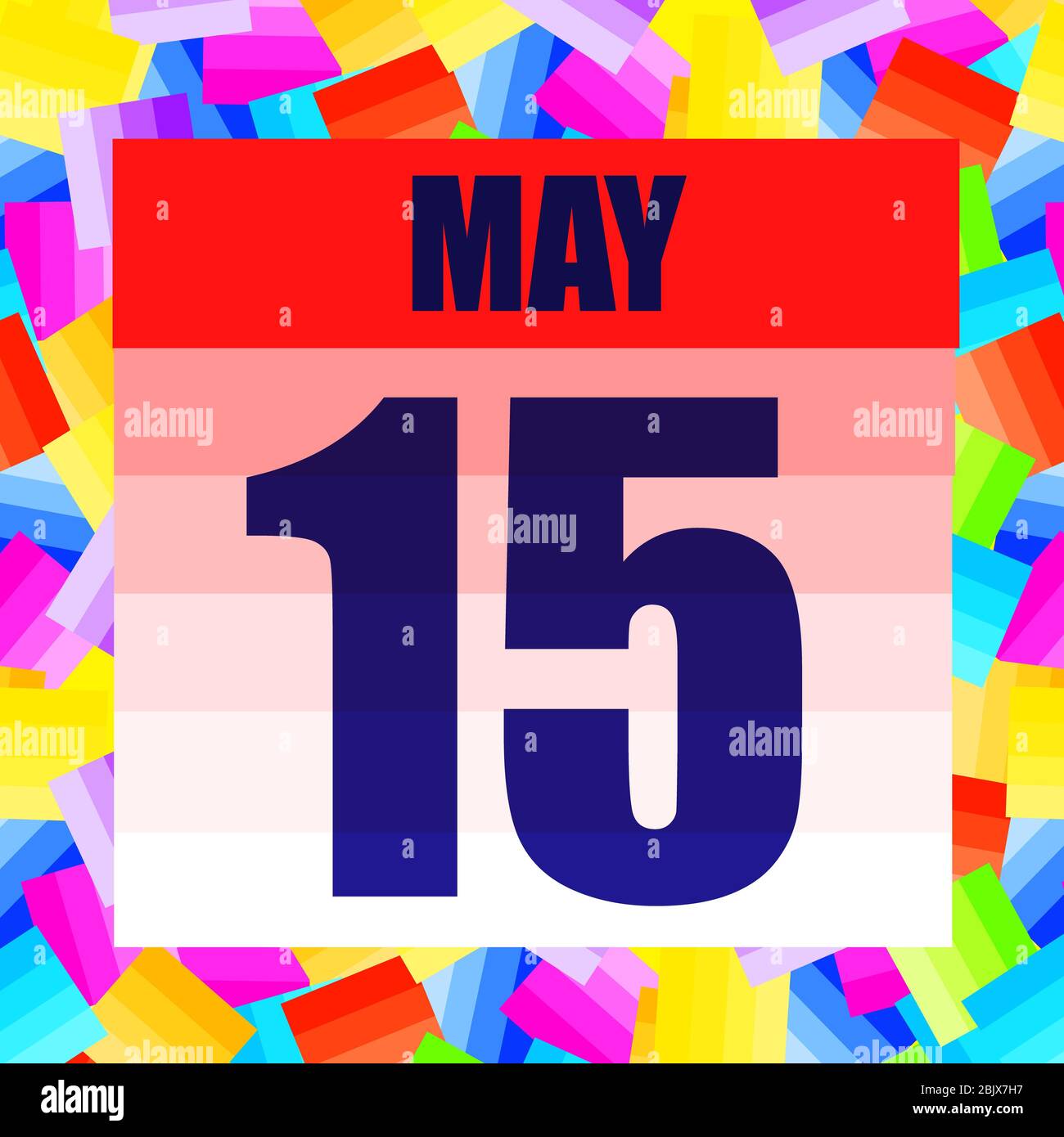May 15 icon. For planning important day. Banner for holidays and ...
