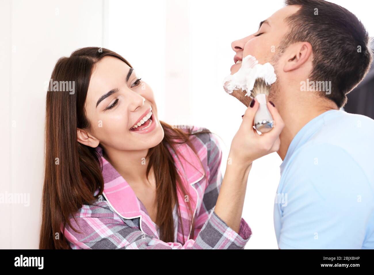 Woman hygiene boyfriend hi-res stock photography and images - Alamy