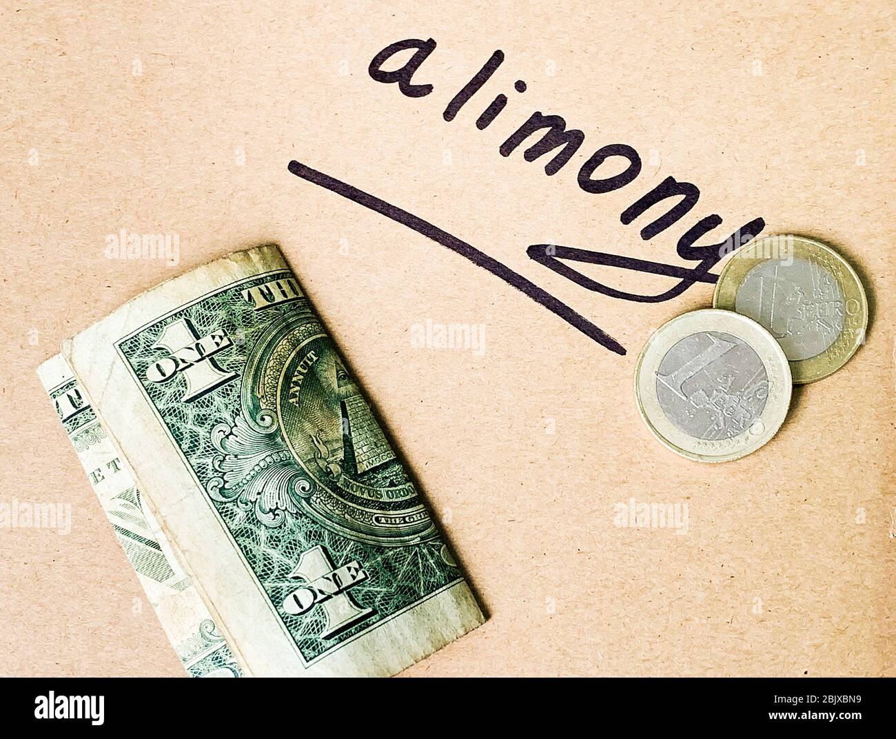 Pay alimony hi-res stock photography and images - Alamy