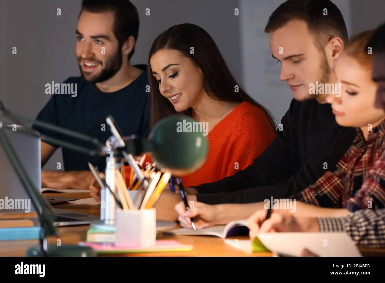 Late to class students hi-res stock photography and images - Alamy