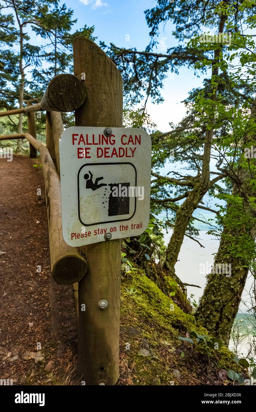 Falling can be deadly hi-res stock photography and images - Alamy