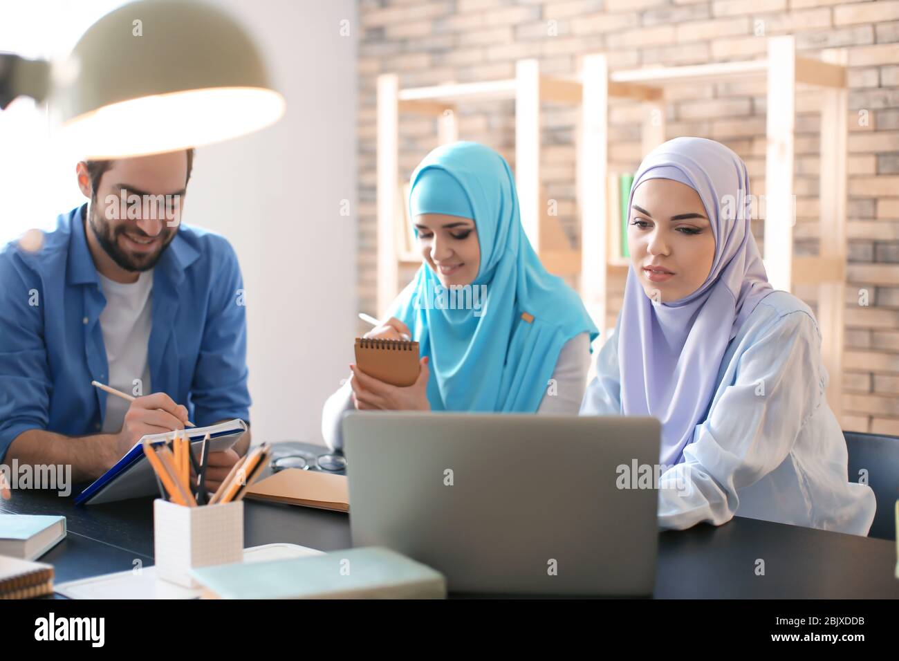Muslim male college student portrait hi-res stock photography and ...