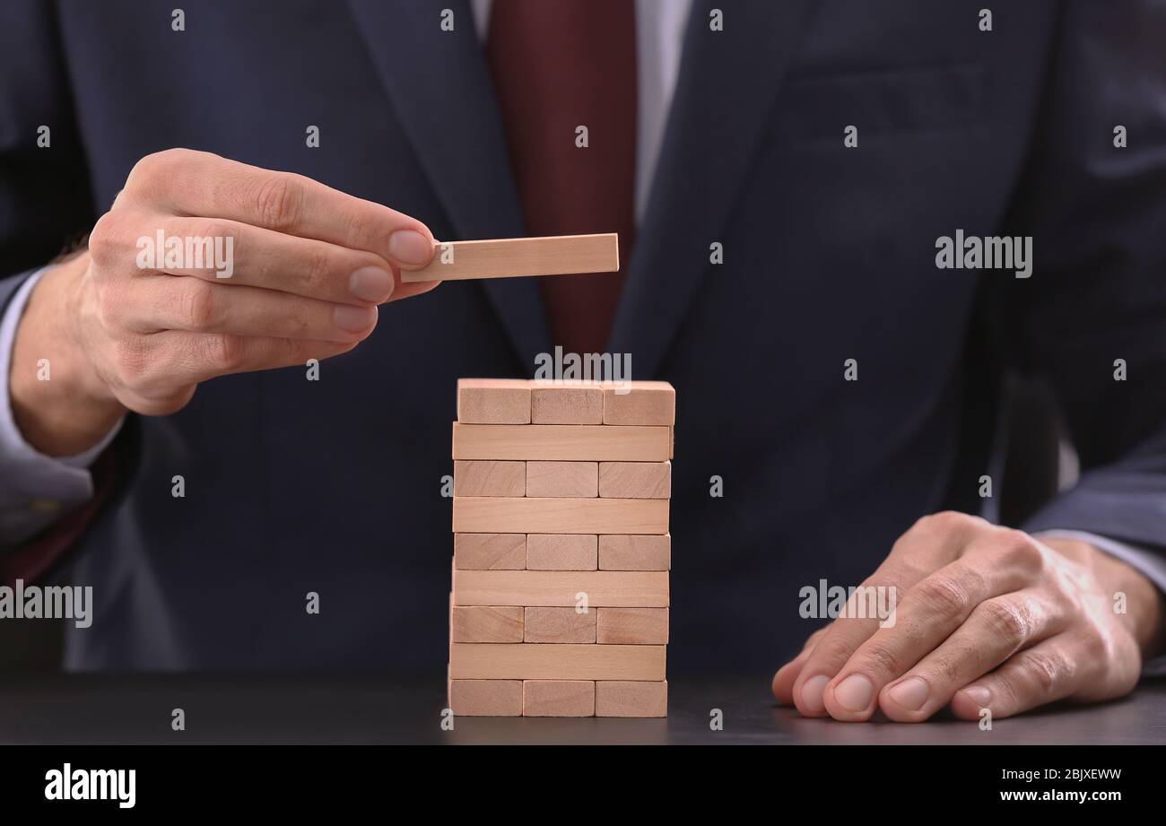 Hands growth building blocks hi-res stock photography and images - Alamy