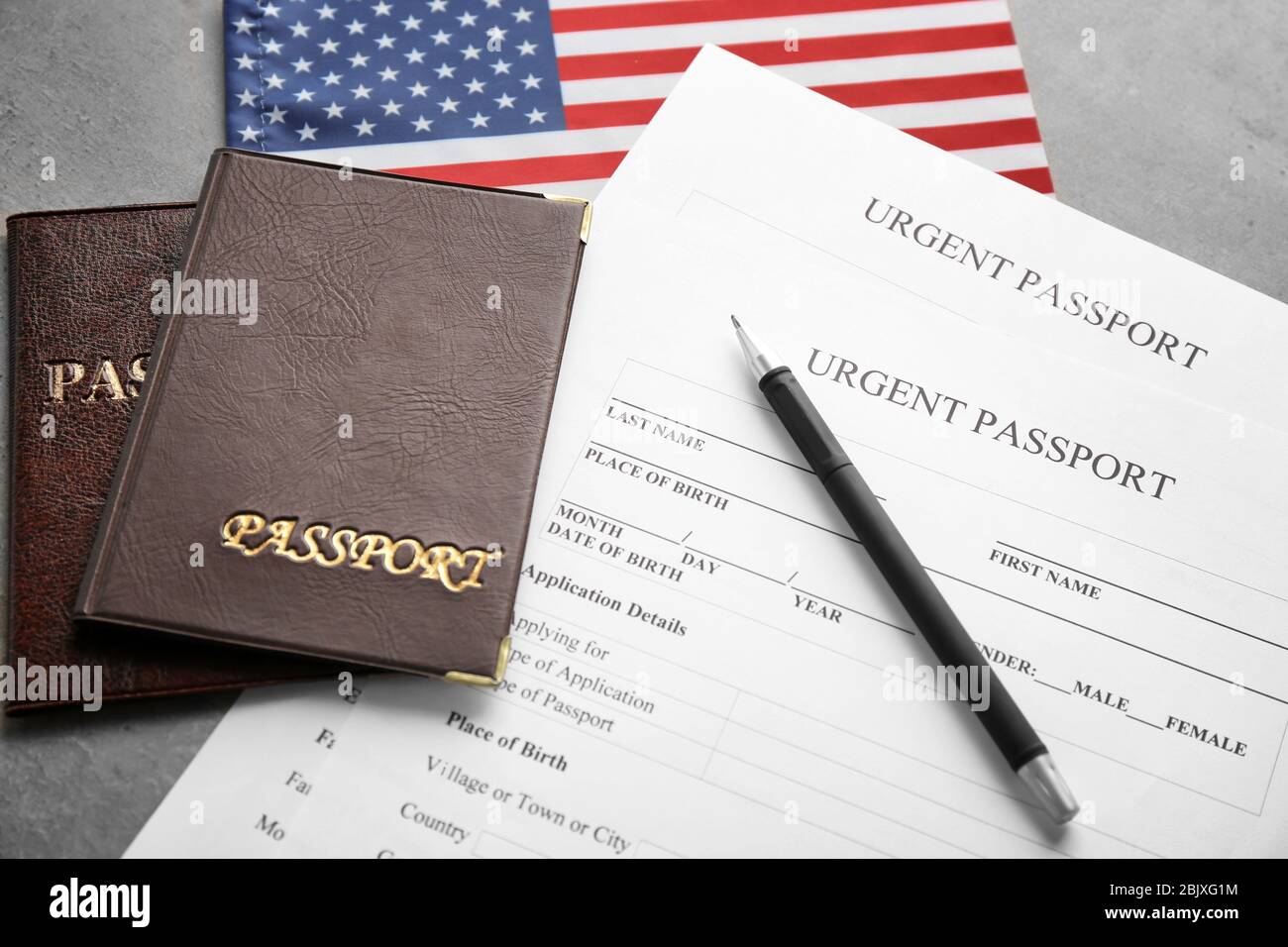 Immigration forms hi-res stock photography and images - Alamy