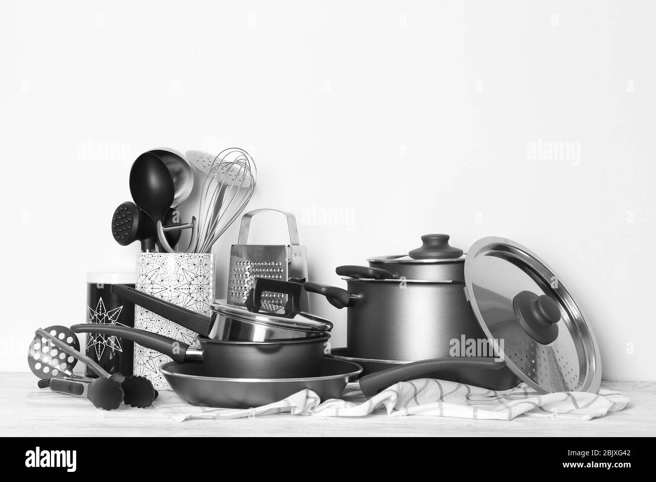 Cooking classes Black and White Stock Photos & Images - Alamy