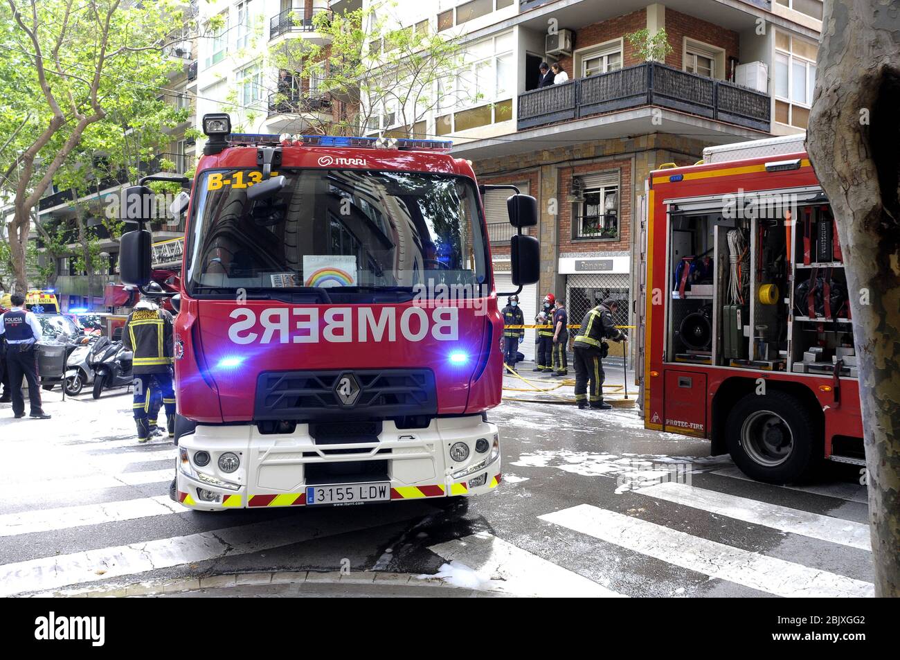 Bomberos camion hi-res stock photography and images - Alamy