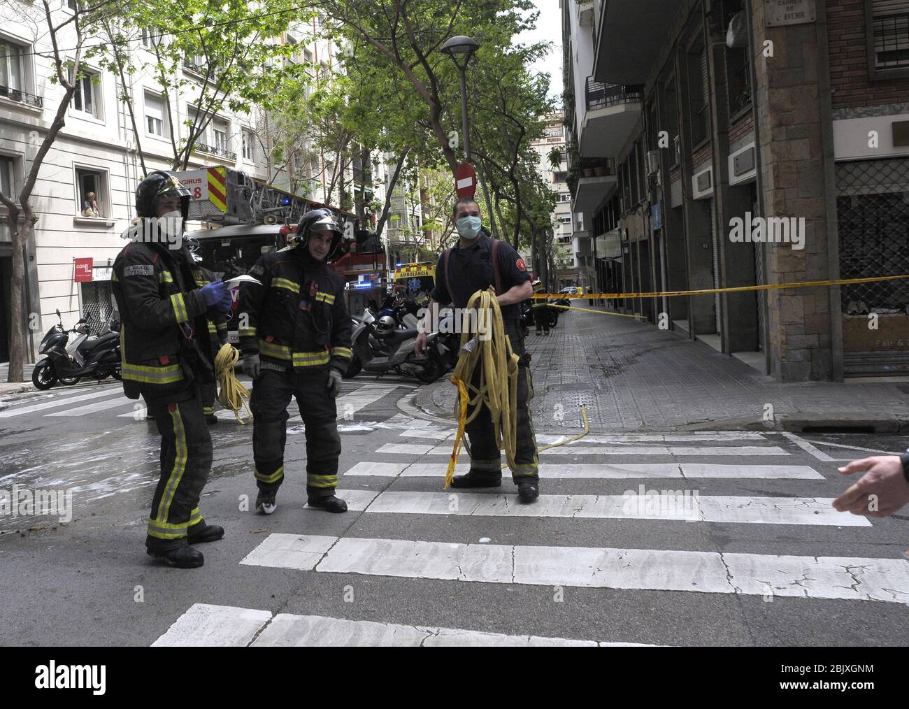 Bomberos camion hi-res stock photography and images - Alamy