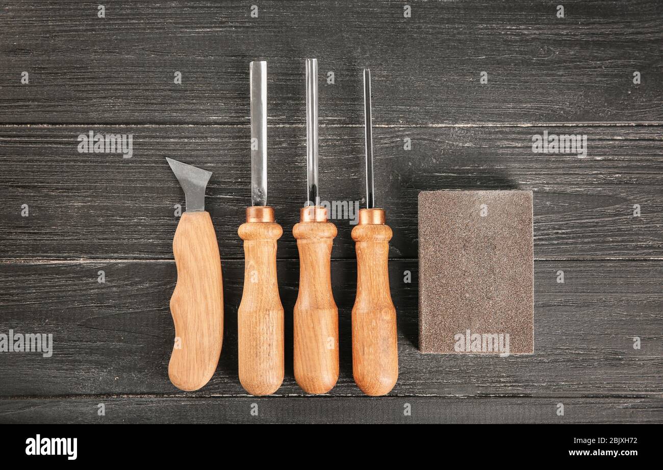 Carpenters with instruments and tools hi-res stock photography and ...